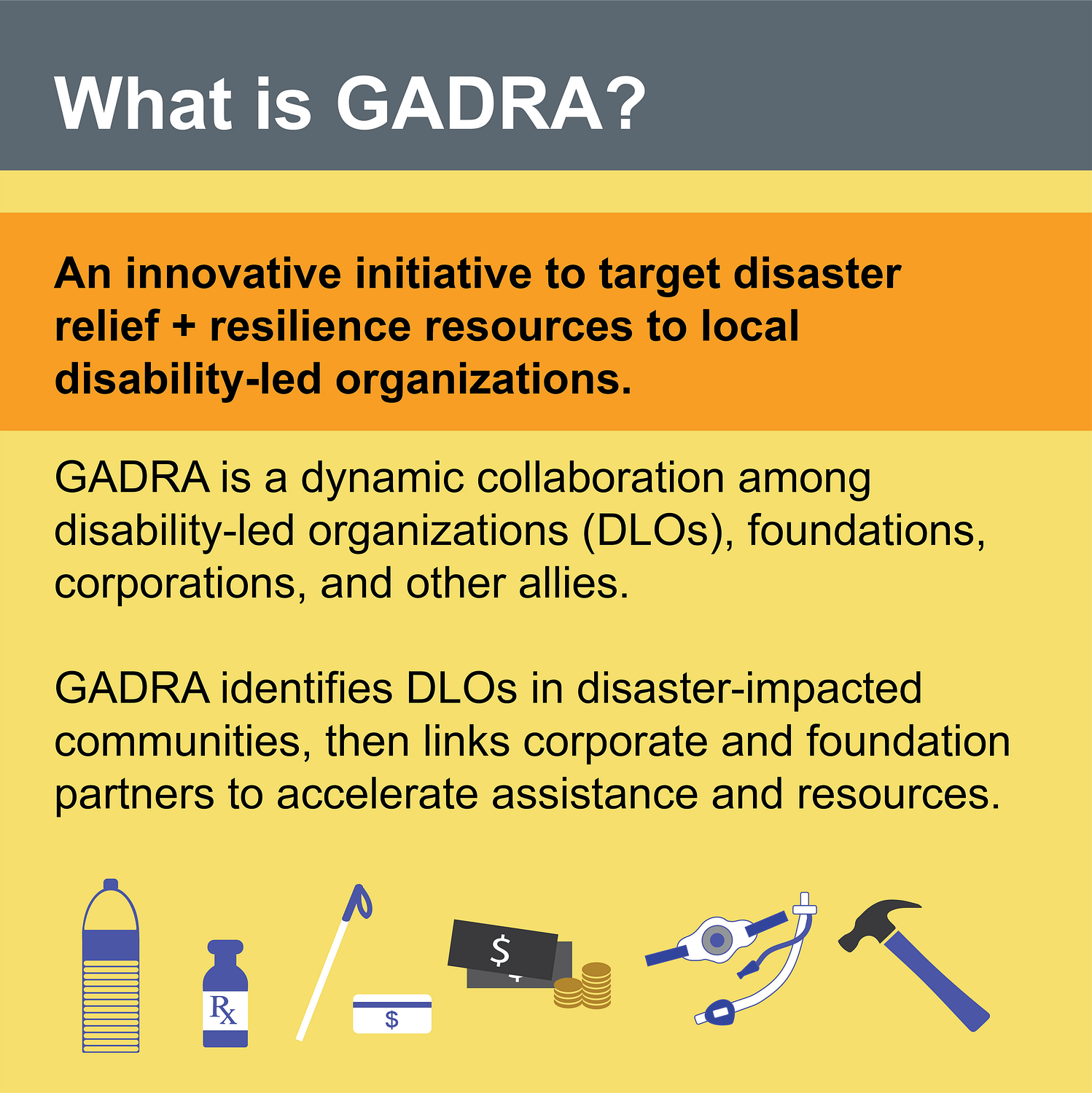 Global Alliance for Disaster Resource Acceleration (GADRA) - World ...
